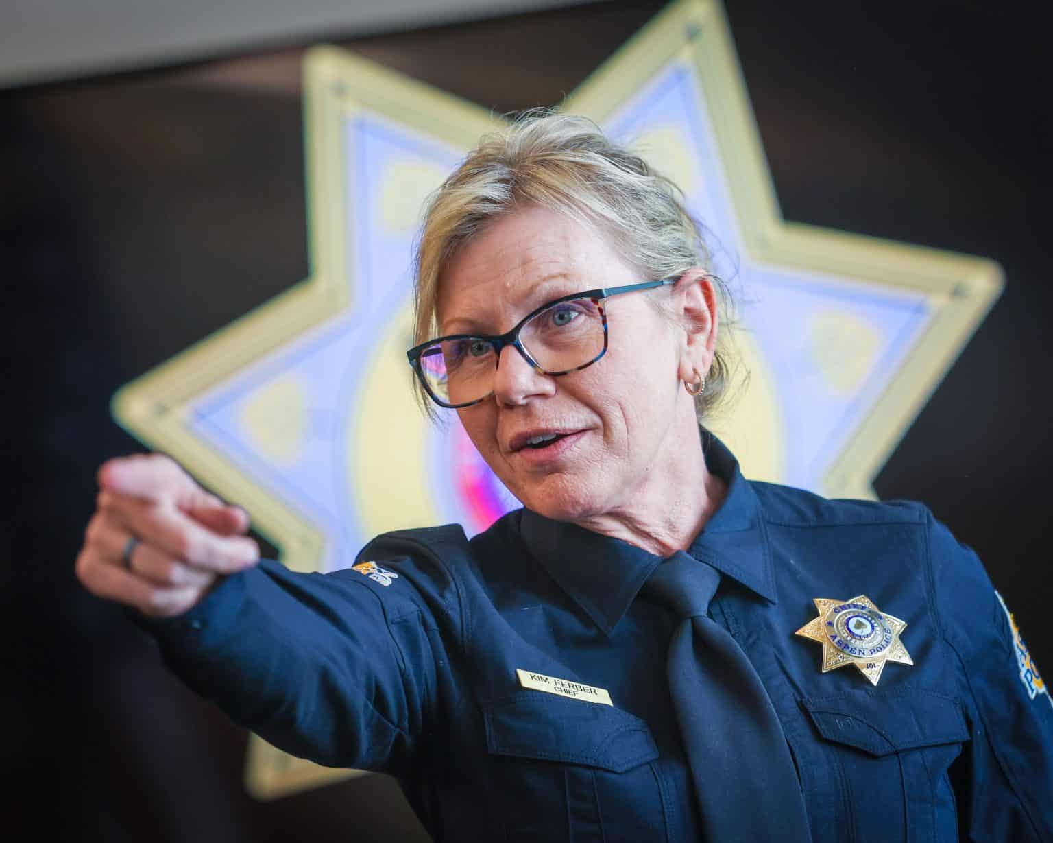 Photos: Kim Ferber officially sworn in as new Aspen Police Chief ...